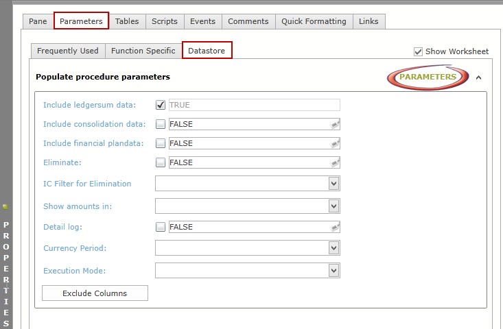 DATASTORE – Bizview v22