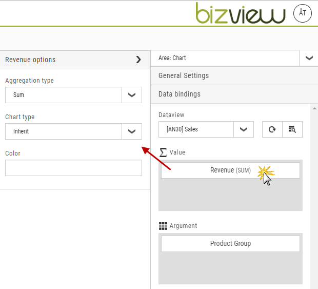 Data Bindings - Chart – Bizview v22